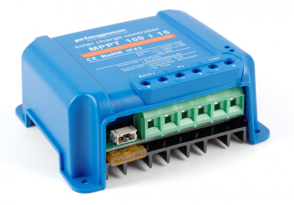 BlueSolar 100-15 True MPPT solar charge controller - ivc wiki